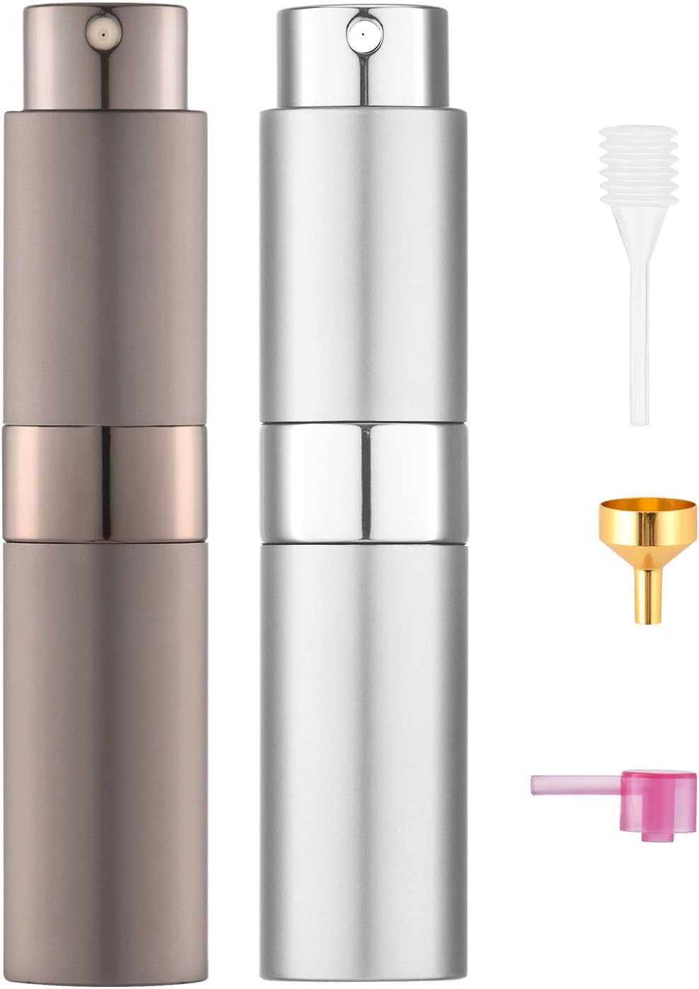 Amazon.com: Tekson 8ml Travel Perfume Atomizer Refillable, Mini Cologne ...