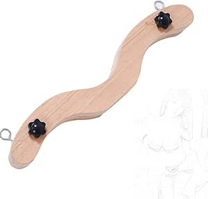 YUFENG2 Restraint Adjustable Oak Scrotum Clip Real Ankle Cuffs Bondage ...