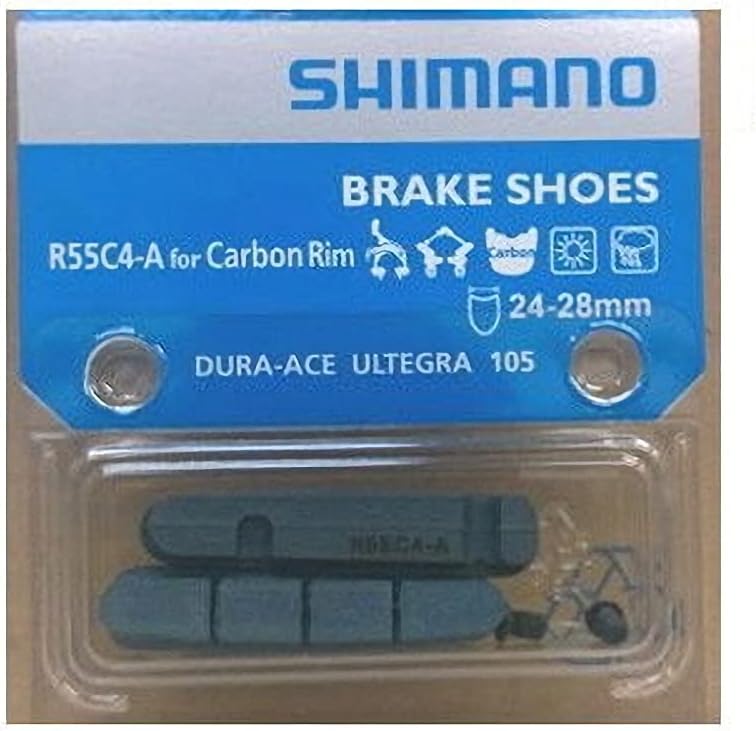Amazon.com : Shimano Dura-Ace R55C4-A, for carbon rim, pair : Sports ...