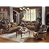 Amazon.com: Brand 4-Piece Formal Living Room Set: Luxury Sofa, Loveseat ...