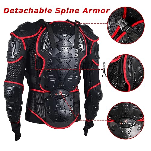 Snapklik.com : Motorcycle Jacket Full Body Armor, Chest Protection Dirt ...