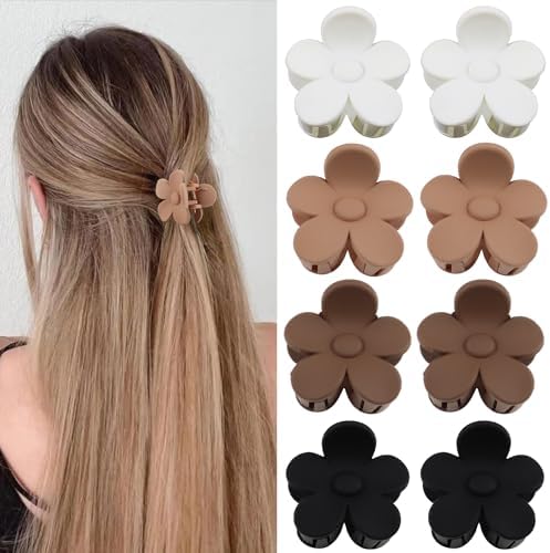 Amazon.com: 16 PCS Small Claw Clips for Thin Thick Hair, 4 Shapes Small ...