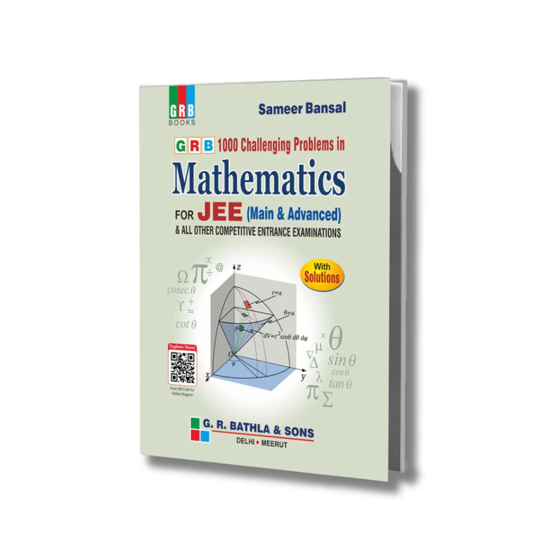 1000 Challenging Problems In Mathematics For JEE (Main & Advanced ...