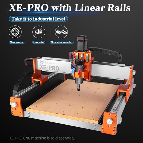 Snapklik.com : X & Y Axis Linear Rails Upgrade Kit For XE-PRO CNC ...