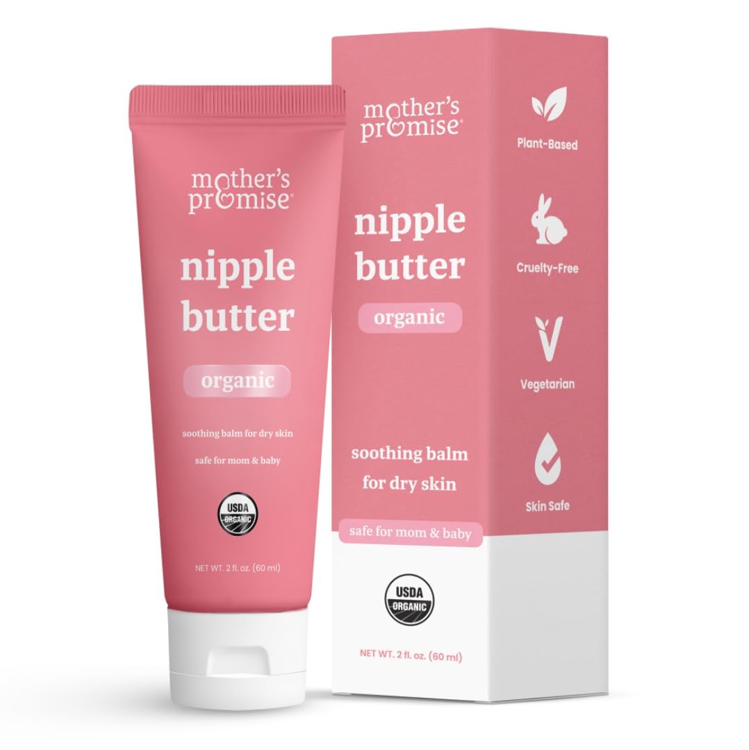 Organic Nipple Cream for Breastfeeding Mothers | Lanolin Free Nipple ...