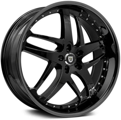 Amazon.com: Lexani Solar - Staggered 22 Inch Wheels (Set of 4 Rims ...