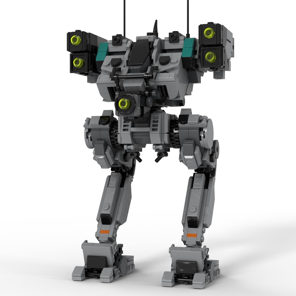Amazon.com: Fighting Mech Flea BattleMech Building Block Kit Toys ...