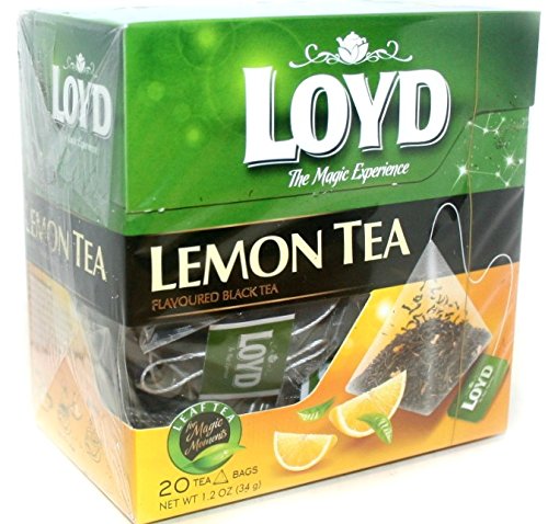 Amazon.com : Loyd Flavoured Black Tea Lemon 20 teabags : Everything Else