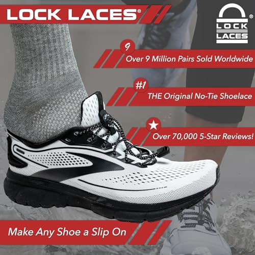 iLiveX No Tie Shoelaces - Elastic Shoe Laces - Strong Lock for Sneakers ...