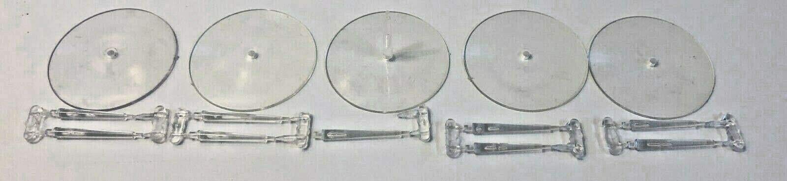 Snapklik.com : Lot Of 5 60mm Large Flying Bases + Stems Flyer Flight ...