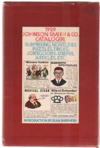 1929 Johnson Smith & Co. Catalogue: Goodstone, Tony: Books - Amazon.ca
