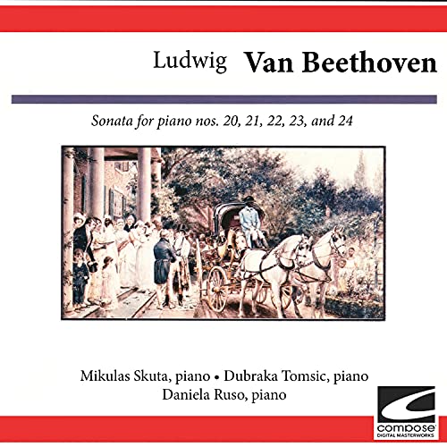 Ludwig van Beethoven: Sonata for piano Nos. 20, 21, 22, 23, and 24 ...