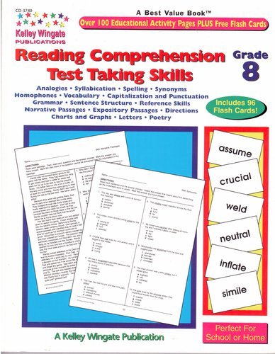 Amazon.com: Reading Comprehension Test Taking Skills Grade 8 (CD-3740 ...