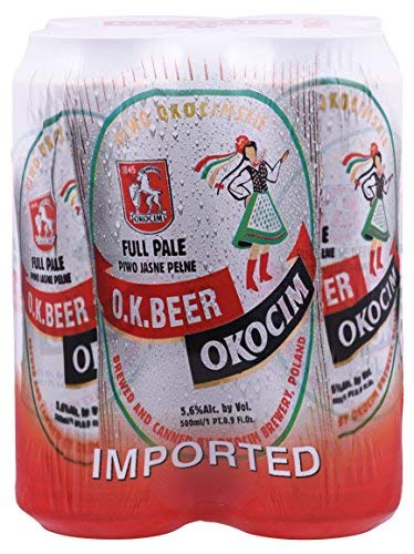 Amazon.com: Okocim Ok Beer 4Pk, 16.9 Fz : Grocery & Gourmet Food