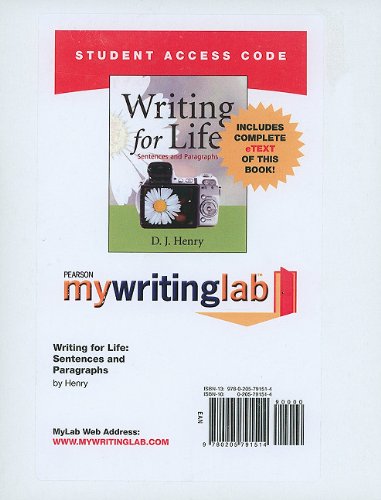 Amazon.com: MyWritingLab with Pearson eText - Standalone Access Card ...