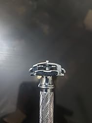 Parker 87R Men's Butterfly Open Double Edge Safety Razor - Delivers a Smooth, Close ...