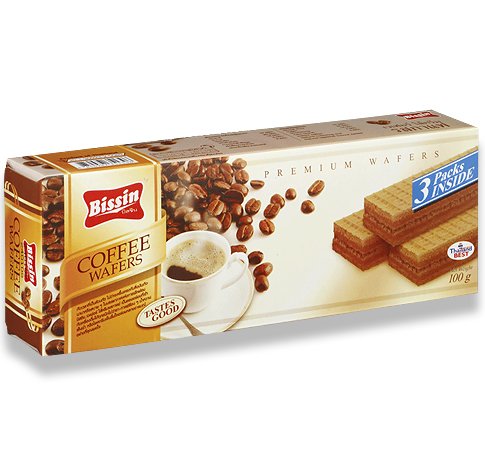 Amazon.com: Bissin Coffee Wafers 100 G. : Grocery & Gourmet Food