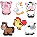 Amazon.com: Farm Animal Bulletin Board Cutouts - 48 Pieces ...
