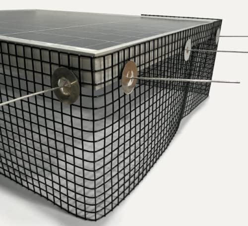 xknetting Pest Control Black PVC Coated Galvanised Mesh for Pigeon Bird ...