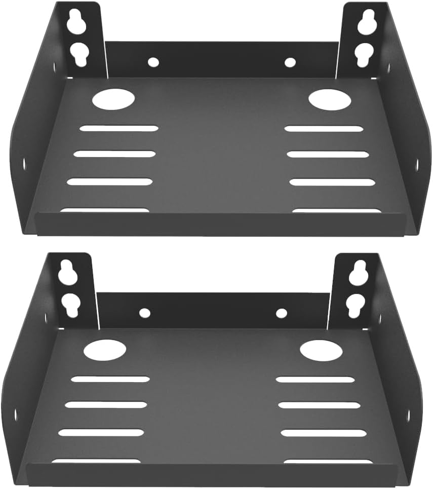 Amazon.com: JINGCHENGMEI 2 Pcs of Metal Mini Wall Mounted Floating ...