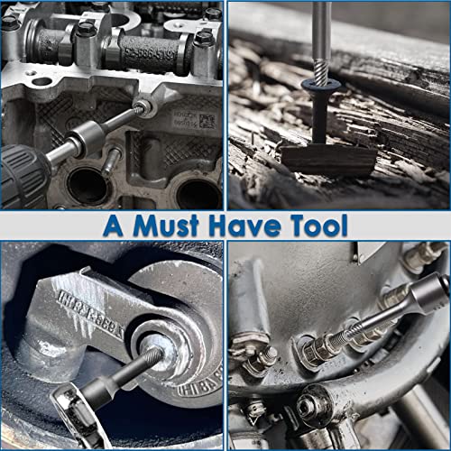 Snapklik.com : THINKPRO 6PCS Screw Extractor Set, Extended Version 3/8 ...