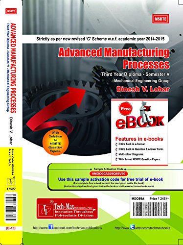 Buy Advanced Manufacturing Processes Book Online at Low Prices in India ...