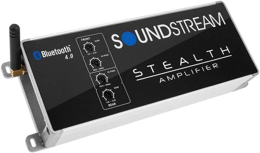 Amazon.com: Soundstream ST4.1000DB ST4.10000DB Stealth Series 1000W ...