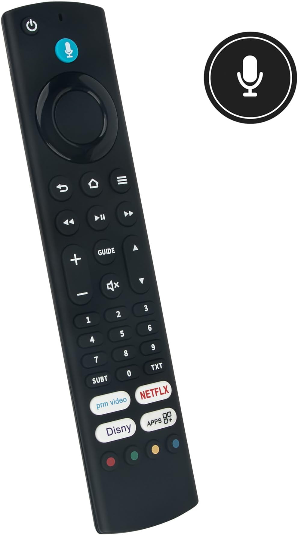 VINABTY CT-8566 Replace Voice Remote Control Fit for Toshiba TV CT-8571 ...