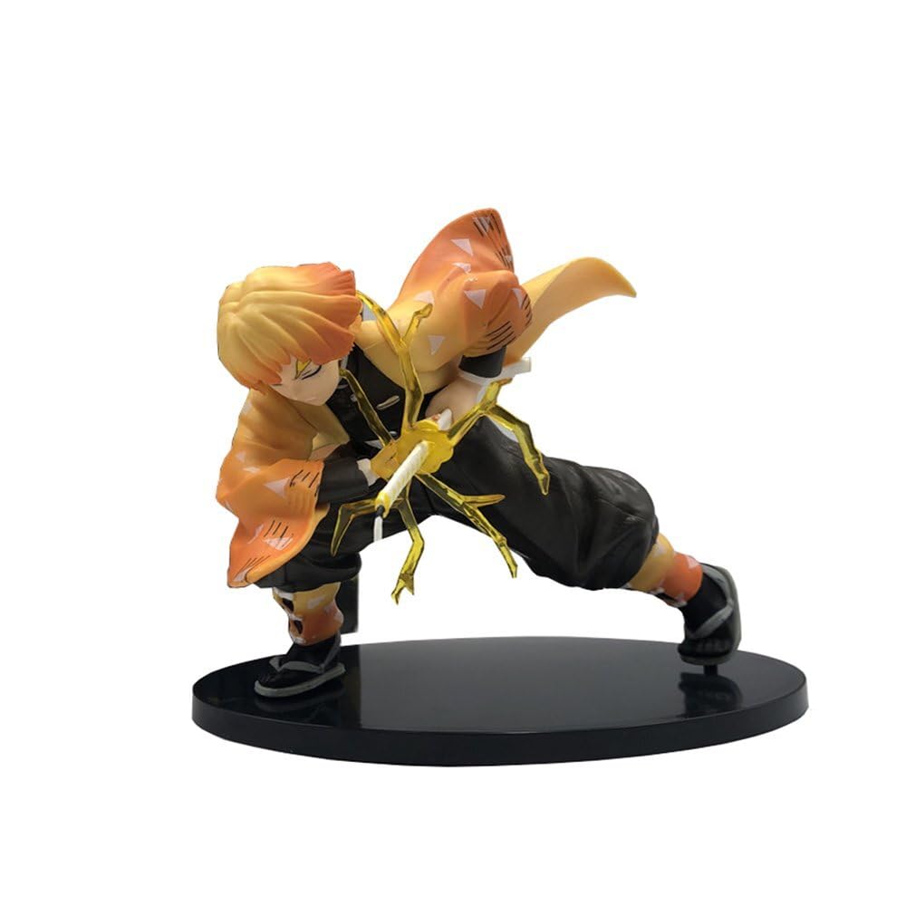 Buy Awestuffs Zenitsu Demon Slayer Large Action Figure Limited Edition ...