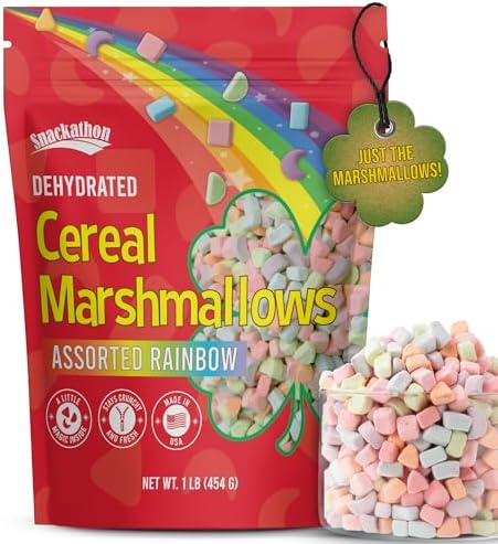 Amazon.com : Snackathon Dehydrated Cereal Marshmallows, Assorted ...