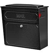 Amazon.com: Mail Boss 7106 Curbside Steel Post Mount Security Locking ...