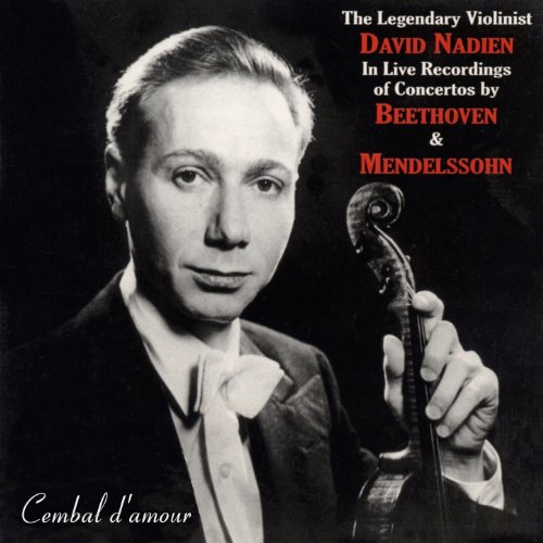 Amazon.com: The Legendary Violinist David Nadien in Live Recordings of ...