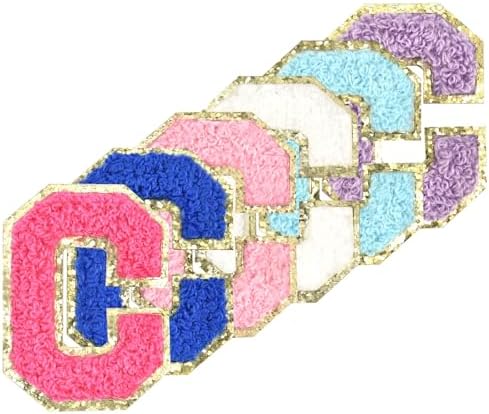 Amazon.com: Letter C - Chenille Stitch Varsity Letter Iron-On Patch by ...