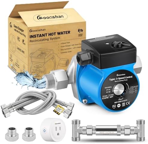 AutoHot DR055A On-Demand Hot Water Recirculation System – Electric Pump ...