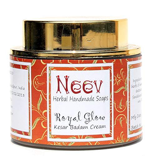 Amazon.com : Neev Royal Glow Kesar Badam Cream - 35gms (1.23 oz ...