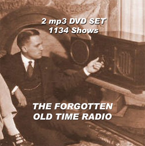Amazon.com: FORGOTTEN OLD TIME RADIO - 2 mp3 DVD-ROM with 1134 Shows ...