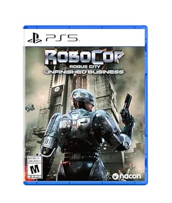 Amazon.com: RoboCop: Rogue City - Unfinished Business – PlayStation 5 ...