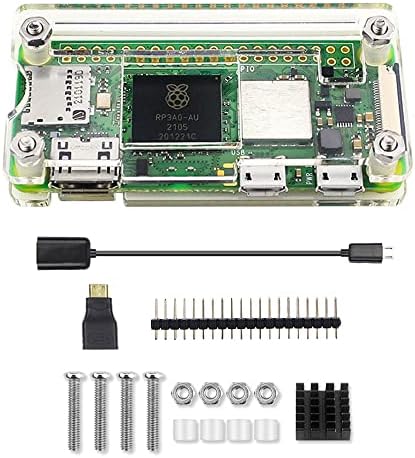 Amazon.com: Treedix Acrylic Case with Heat Sink MicoUSB Cable Pin header +HDMI Adapter ...