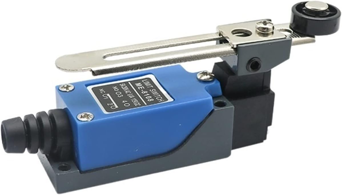 Amazon.com: HALONE 1Pcs ME-8108 Mini Limit Switch Rotary Adjustable Roller Switch AC 250V 5A ...