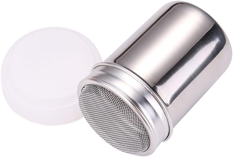 Amazon.com: ccHuDE Stainless Steel Powder Sugar Shaker Metal Salt ...