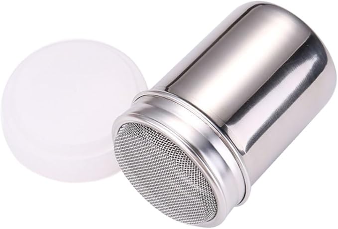 Amazon.com: ccHuDE Stainless Steel Powder Sugar Shaker Metal Salt ...