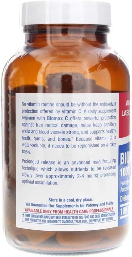 Anabolic Laboratories, Biomax C 100 vegetarian tablets – Yaxa Colombia