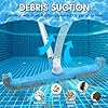 Amazon.com : TidyMister 20" 2 in 1 Pool Brush Vacuum Head with Swivel ...