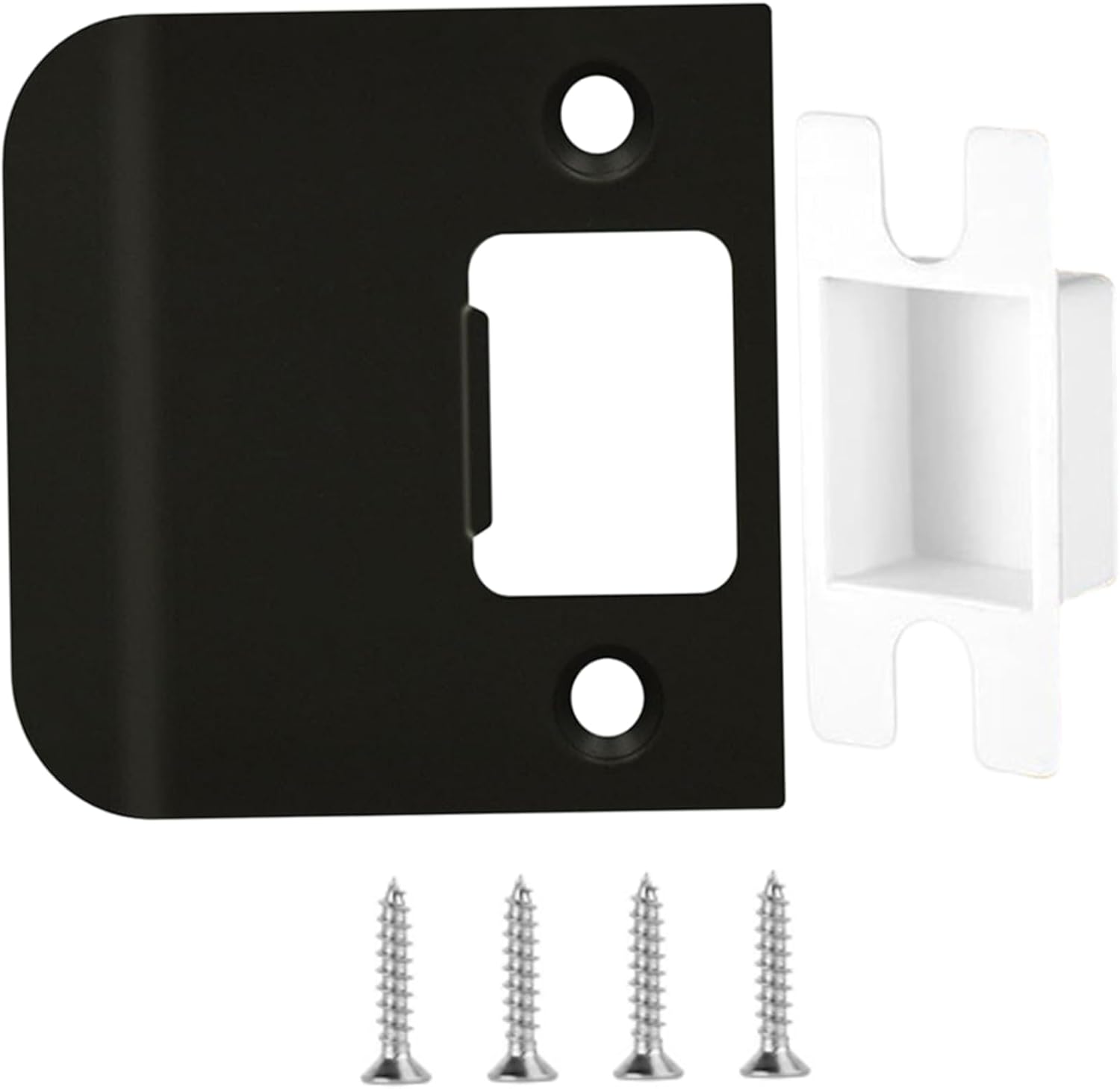 Extended Strike Plate 2-1/4 inch x 2-1/4 inch Heavy Duty Door Latch ...