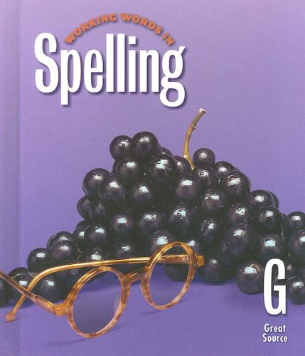 Amazon.com: Working Words in Spelling, Grade 7: 9780669459470: Woodruff ...
