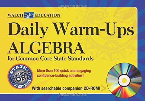 Daily Warm-Ups:Algebra for Common Core Standards: Betsy Berry Ph.D ...