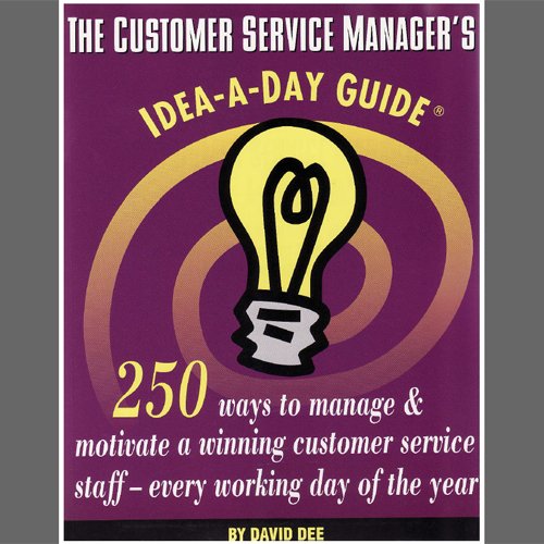 Buy Customer Service Manager's Idea-A-Day Guide Book Online at Low ...