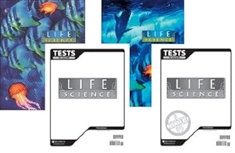 BJU Life Science SET with Student Text, Activities Manual, Tests and ...