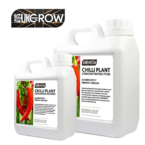 UK GROW Chilli and Pepper Feed 120ml – Premium Plant Nutrient Unlock ...