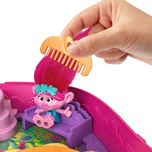 Snapklik.com : Polly Pocket & DreamWorks Trolls Compact Playset